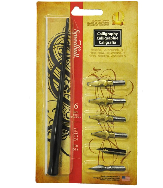 Kit Para Caligrafia Speedball Calligraphy 2961 - Casa Elias