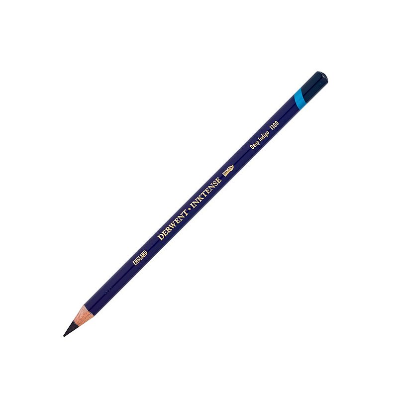 Lápis de Cor Aquarelável Inktense Unitário - Deep Indigo - Casa Elias
