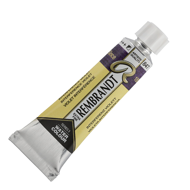 Tinta Aquarela Rembrandt 10ml Série 3 - Interference Violet (847) - Casa Elias