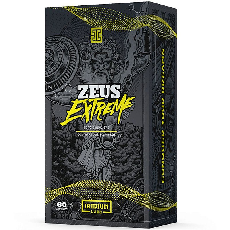 Zeus Extreme 60 caps - Iridium Labs - Nocaute Suplementos | Força e Saúde