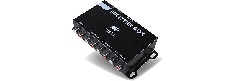 Splitter de Áudio Ativo 1 In 4 Out AAT Splitter Box - Brug Áudio Vídeo ...