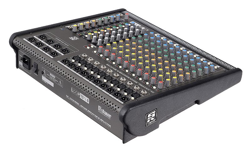 Mixer / Splitter Para Monitoração 10 Canais 8 Out AUX Phanton Power ...