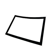 Tela Fixa Com Curvatura de 20° 130 Polegadas Cinecurve Moldura 6,5cm ...