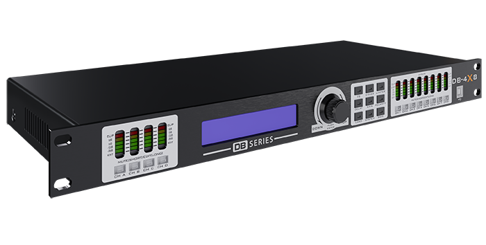 Processador De Áudio 4 Entradas e 8 Saídas 192kHz DB Series 4x8 - Brug ...