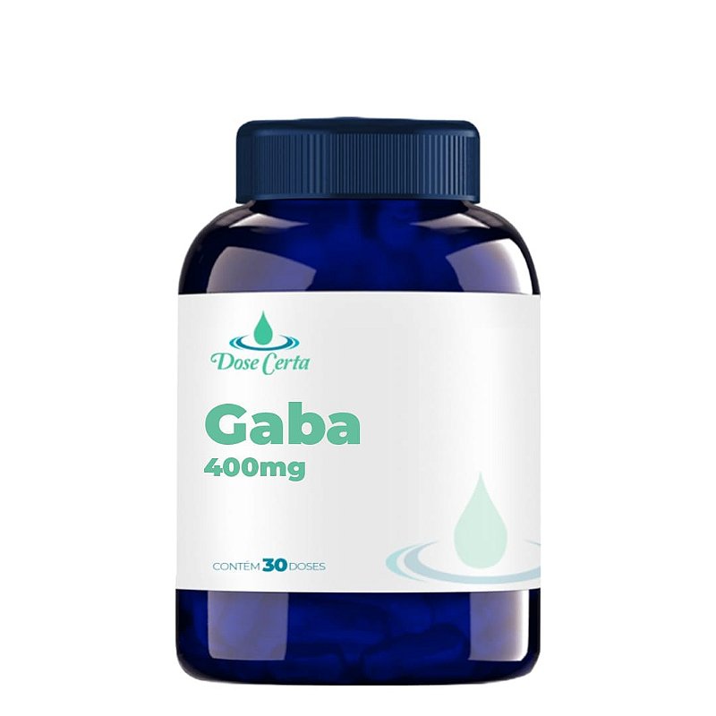 Gaba 400mg - cápsulas - Sua parceira em saúde e bem-estar