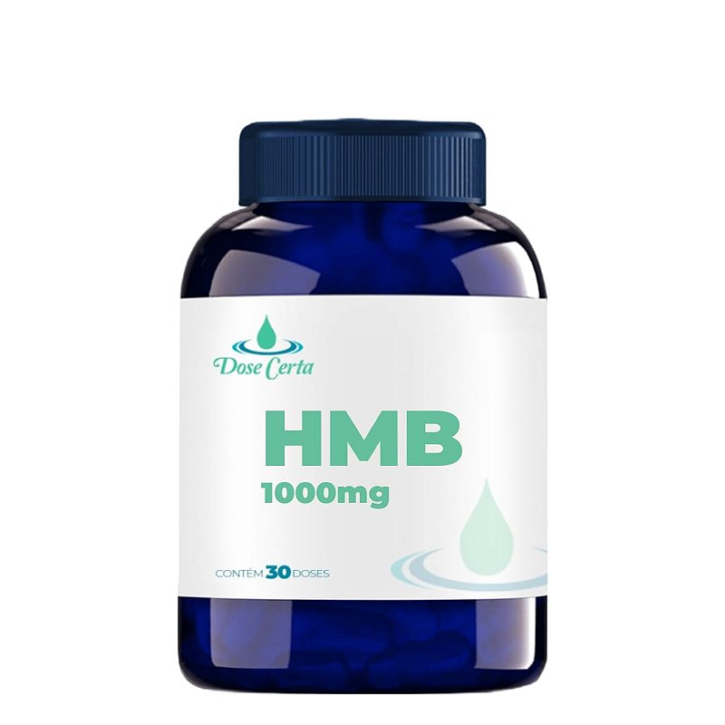 HMB 1000mg - 30 doses - Sua parceira em saúde e bem-estar