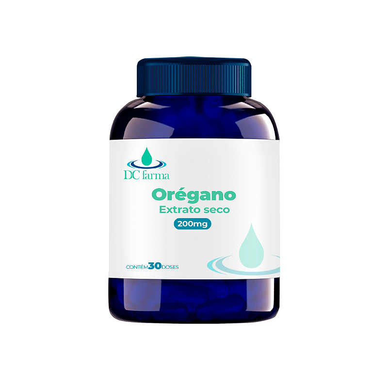 Orégano Extrato Seco 200mg - 30 cápsulas - Sua parceira em saúde e bem ...