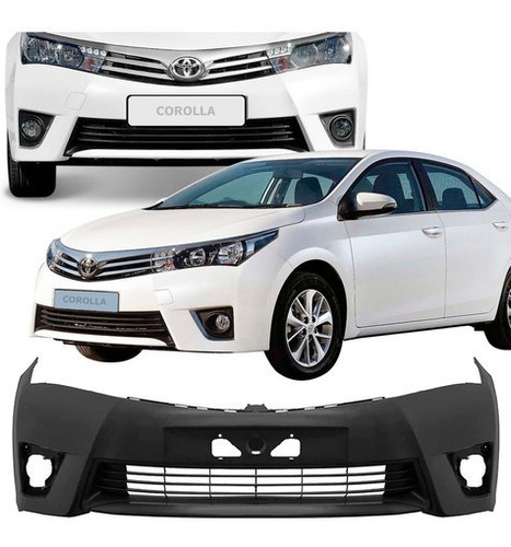 PARACHOQUE PARA-CHOQUE DIANTEIRO COROLLA 14 15 16 17 18 7017I - Auto ...