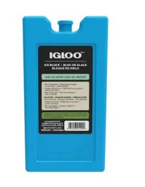 Bloco de gelo artificial Igloo Maxcold Ice tamanho M - ILHA DA PESCA