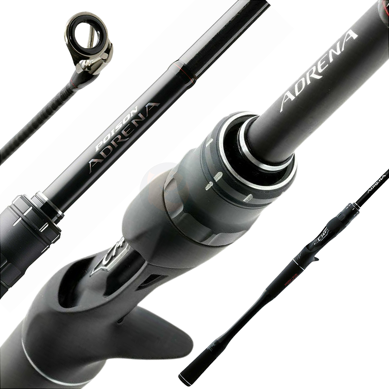 Vara Shimano Poison Adrena 6'3 (1,91m) 7-14lb - 1 parte - Carretilha - ILHA DA PESCA
