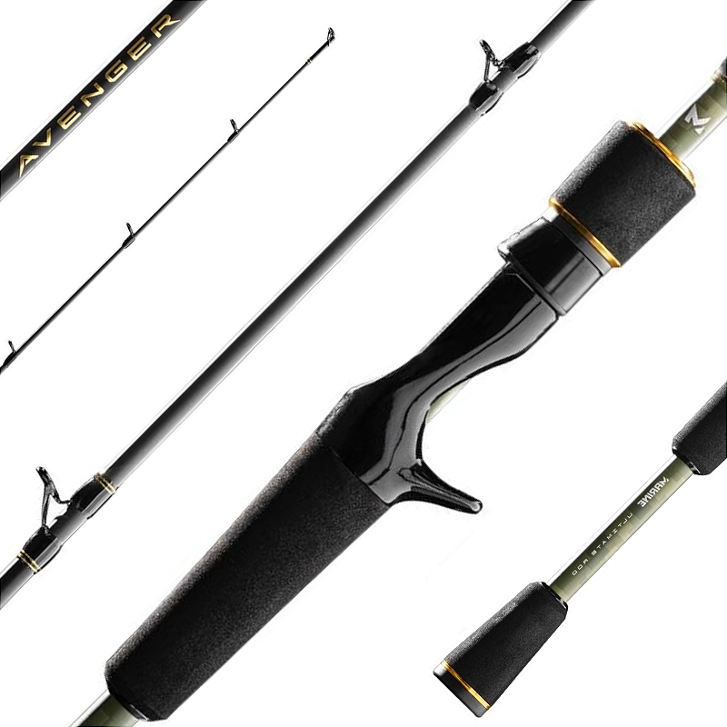 Vara Marine Sports Avenger 5'8 (1,73m) 10-14lb - 1 parte - Carretilha ...