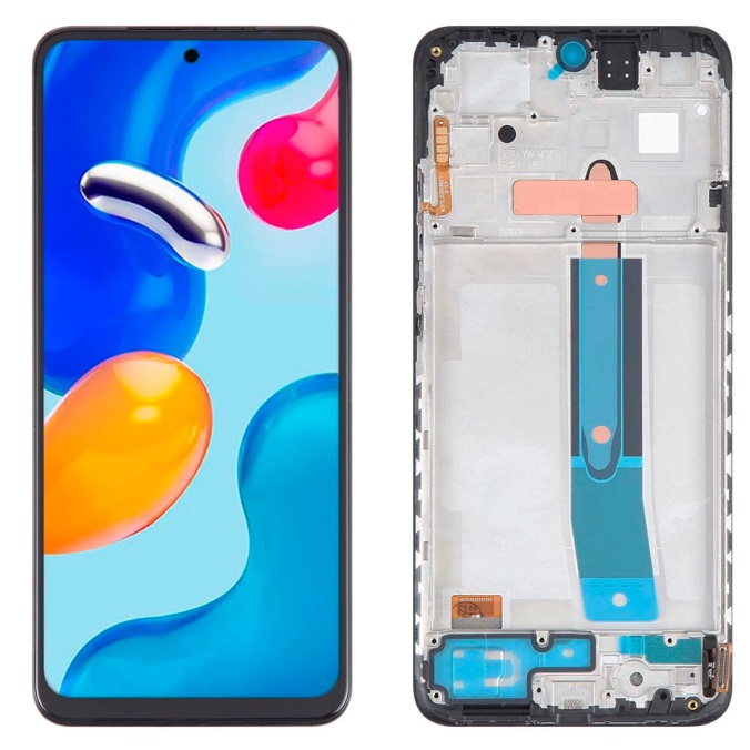 Frontal Tela Display Xiaomi Note 11S 4G / Note 11 4G / Note 12S / M4 ...