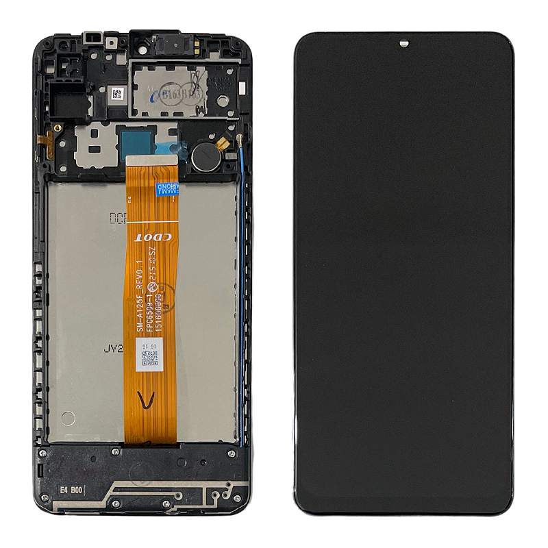 Frontal Tela Display Samsung A12 A127 Com Aro Original - X3 ...