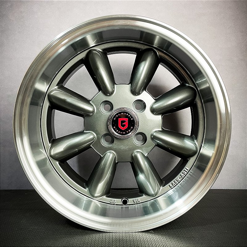 Jogo de rodas Gisa Watanabe - 15x7,5" - 4x100 - VPR Brasil