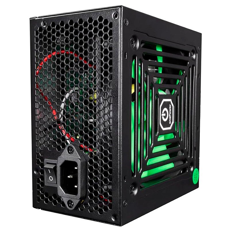 Fonte 600 Watts OnePower BiVolt ATX - CarbonTech