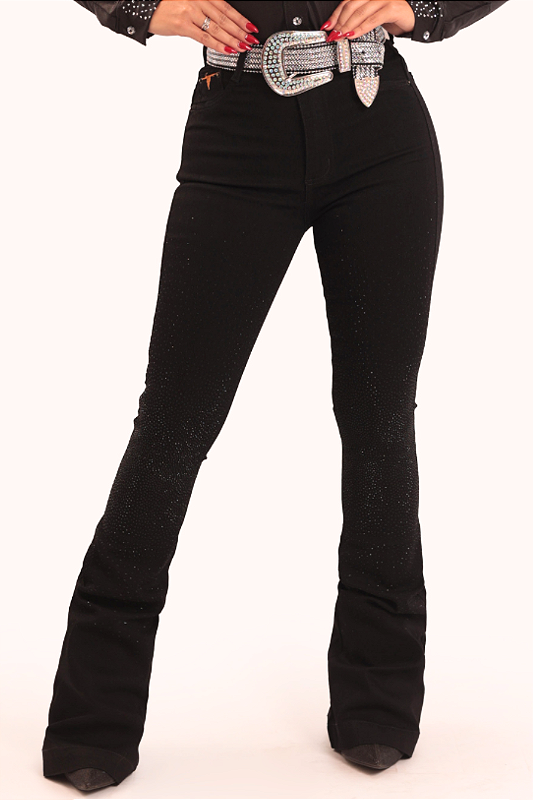 Calça Jeans Feminina Double Black Texas Ranch Jeans - Texas Ranch Jeans