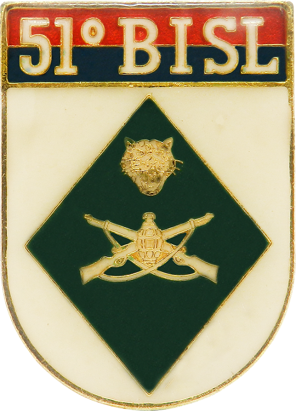 DISTINTIVO DE BOLSO - EB 51º BISL - Miguel Hernandez