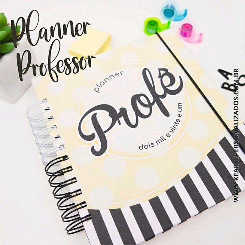 Planner do Professor | Permanente * - KeArte Personalizados