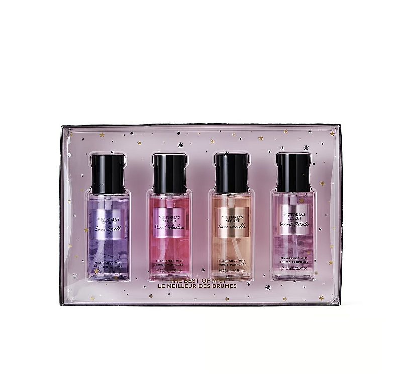 Kit 4 body Splash mini Victoria’s Secret - Manu Buy Imports