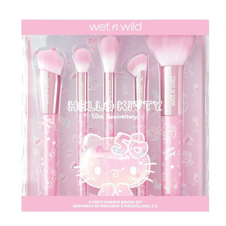 Kit De Pincéis Hello Kitty Wet N Wild Manu Buy Imports 0590