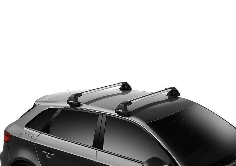 Rack de teto Thule Toyota RAV-4 Longarinas Integradas SUV 2019 em