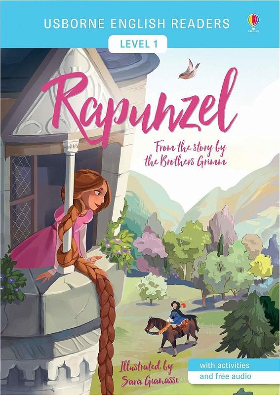 Rapunzel - Usborne English Readers - Level 1 - Book With Activities And ...