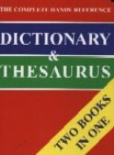 The Complete Handy Reference Dictionary & Thesaurus - Livraria ...