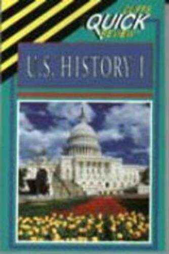 Cliffs Quick Review - U.S. History I - Livraria Internacional SBS
