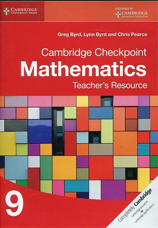 Cambridge Checkpoint Mathematics 9 - Teacher's Resource CD-ROM ...