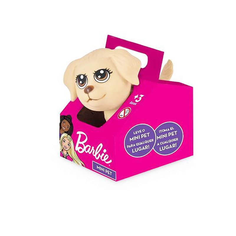 Mini Pets da Barbie Honey na Casinha Mattel - Pupee - Auto Equip