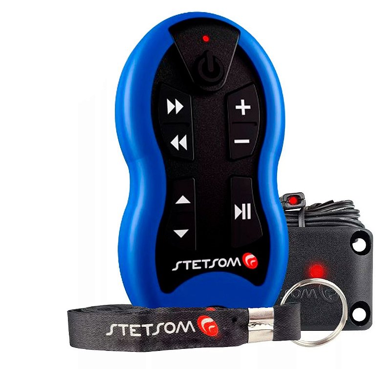 Controle Remoto Longa Distância Universal Sx1 Stetsom Cor Azul Função ...