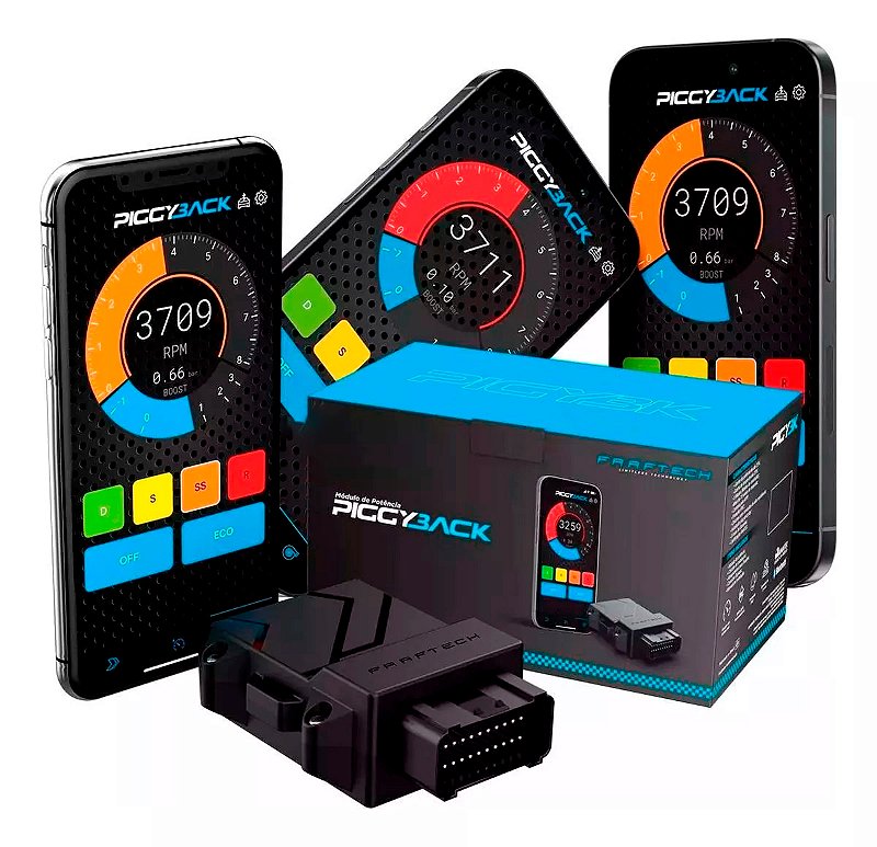 Piggyback Chip Aumento De Potência Plug Play Módulo Box Remap Até 25% ...