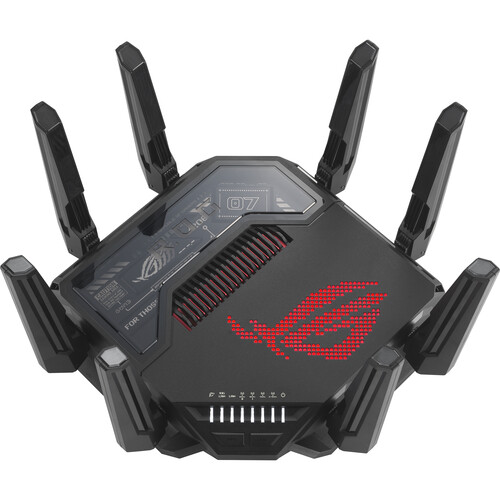 ROTEADOR ASUS ROG RAPTURE GT-BE98 PRO WIRELESS QUAD-BAND WIFI 7 DUAL ...