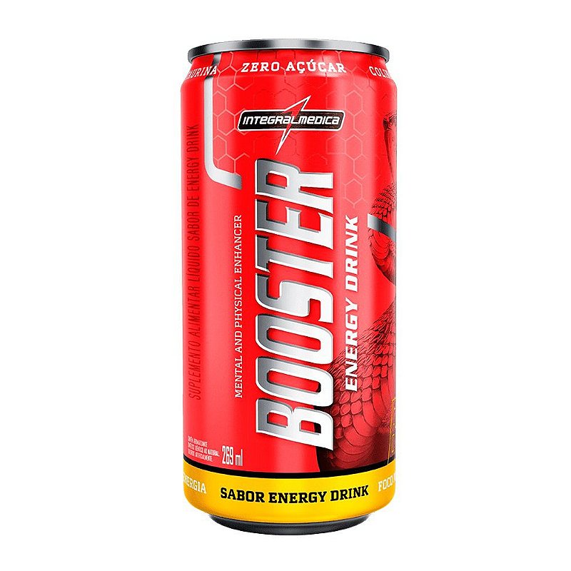Booster Drink Energy Drink 269Ml Integralmedica - Armazém Pura Saúde
