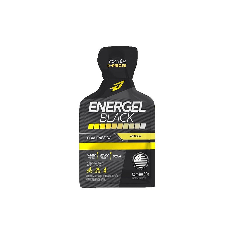 Energel Black Abacaxi 30Gr Body Action - Armazém Pura Saúde