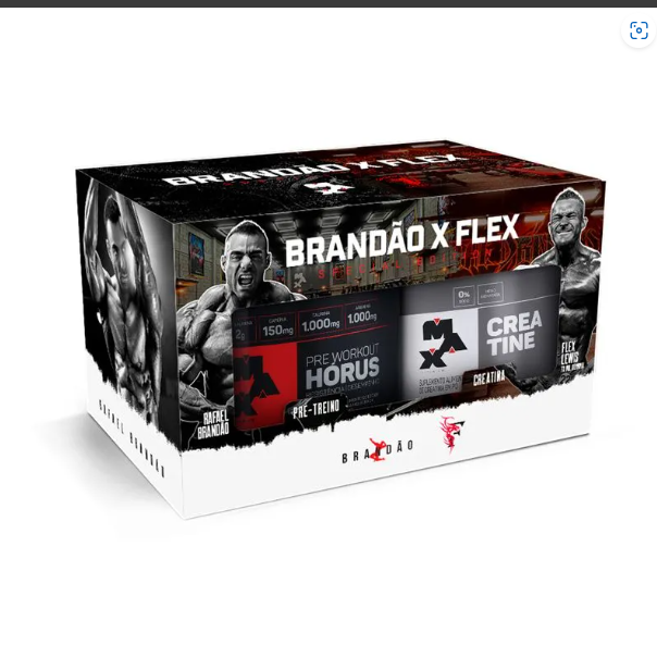 Promopack Brandão X Flex - Hórus Frutas Vermelhas + Creatina - Max ... Promopack Brandão X Flex - Hórus Frutas Vermelhas + Creatina - Max ...