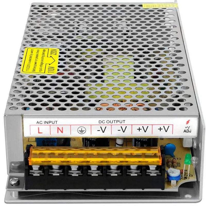 FONTE CHAVEADA AC-DCENTRADA AC100-240V50/60HZ SAIDA: DC12 15A COP-FA12 ...