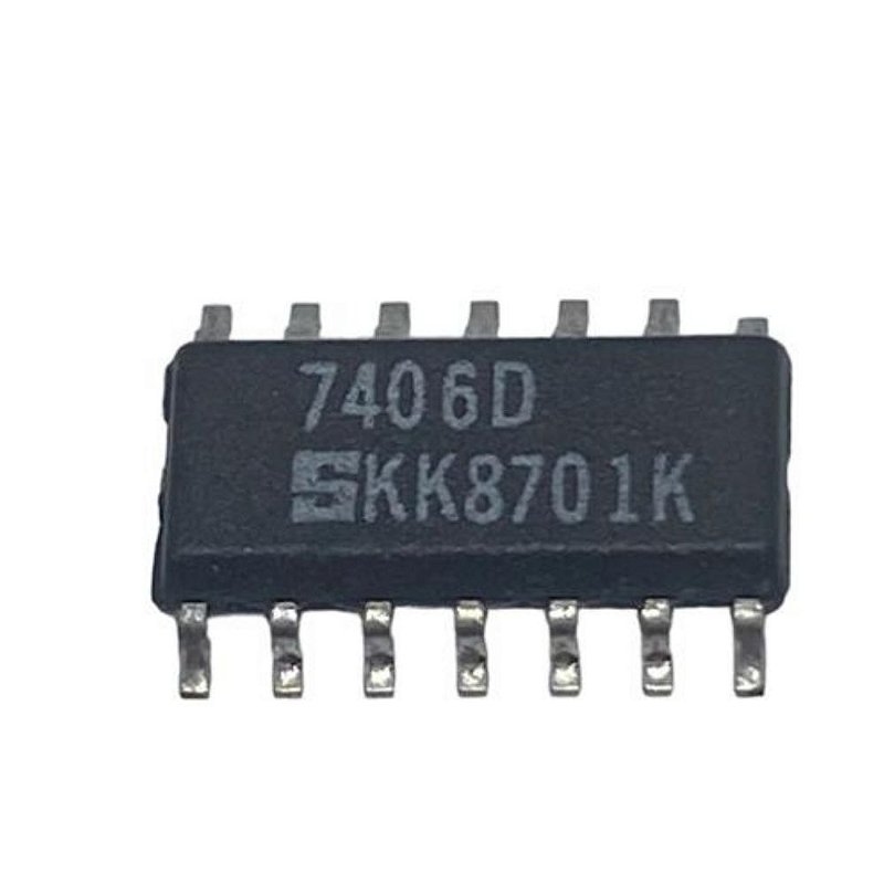 CIRCUITO INTEGRADO 7406D SMD SOP14 - RS COMPONENTES ELETRÔNICOS