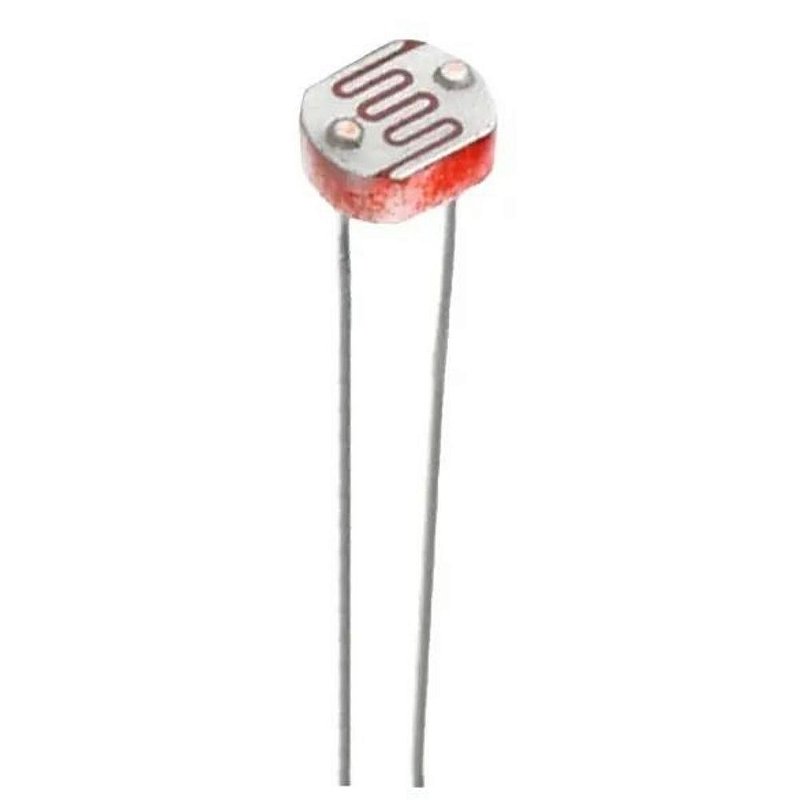 LDR 5MM FOTORESISTOR P/PIC - ARDUINO SENSOR DE LUZ - RS COMPONENTES ...