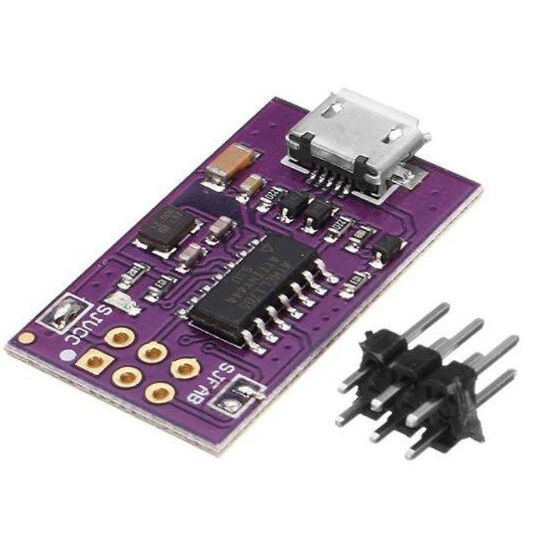 MÓDULO MICRO USB ATTINY44 - RS COMPONENTES ELETRÔNICOS