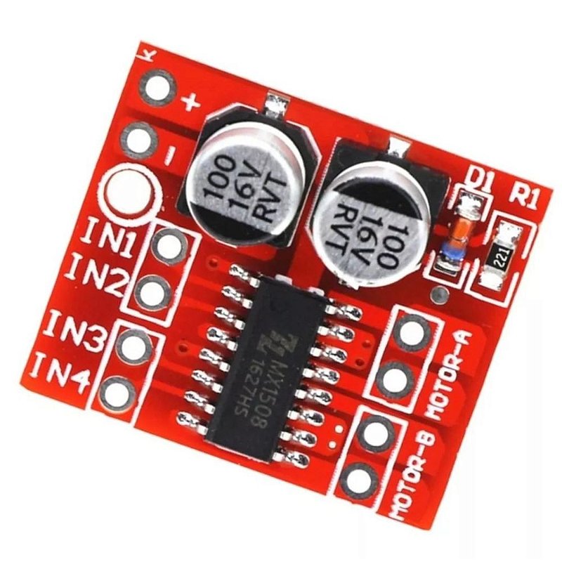 *MINI* PONTE H L298N - RS COMPONENTES ELETRÔNICOS