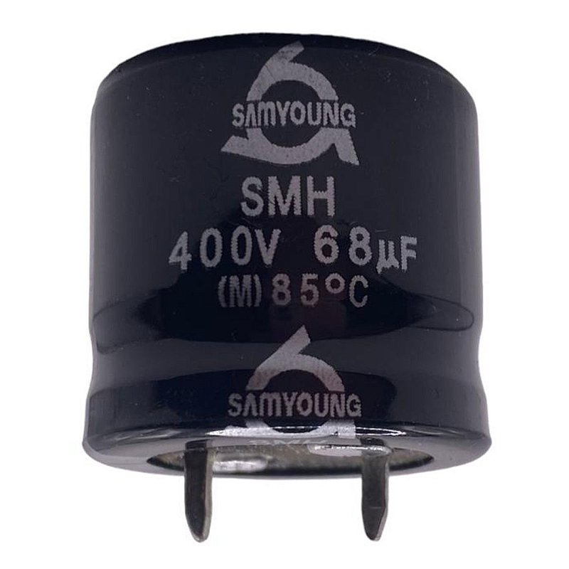 CAPACITOR ELETROLÍTICO SNAP-IN 68UF 400V 23X21MM SAMYOUNG - RS ...