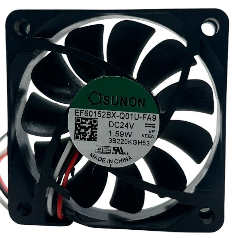 VENTILADOR EF60152BX-Q01U-FA9-A 24V 60X60X15MM SUNON - RS COMPONENTES ...