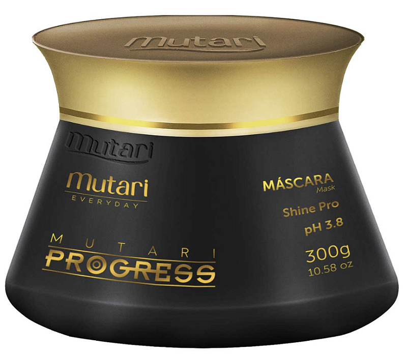 Máscara Shine Pro - Mutari Progress - 300g- Mutari - Macario Cosmeticos