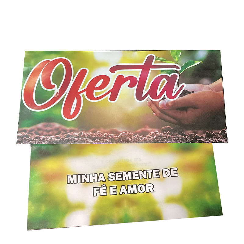 Envelope Especial Oferta semente - 23x10cm -100 unid - Novo Israel ...