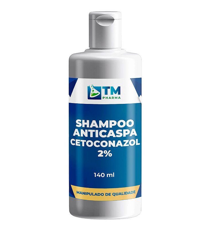 Shampoo Anticaspa Cetoconazol 2% 140ml - Combate a Caspa - TM Pharma ...