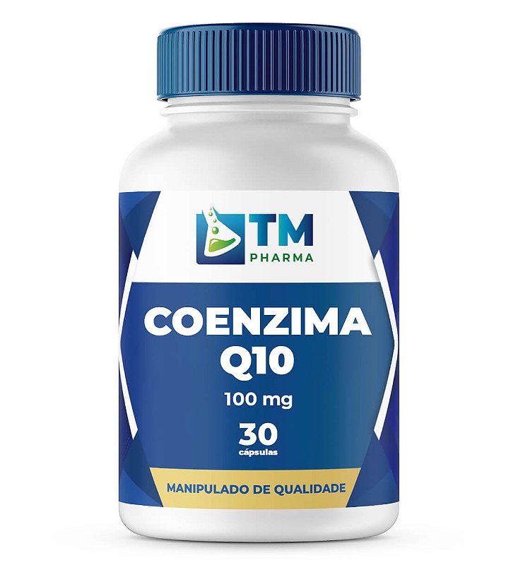Coenzima Q10 100mg 30 Cáps – Energia Celular e Antioxidante - TM Pharma - Farmácia de ...