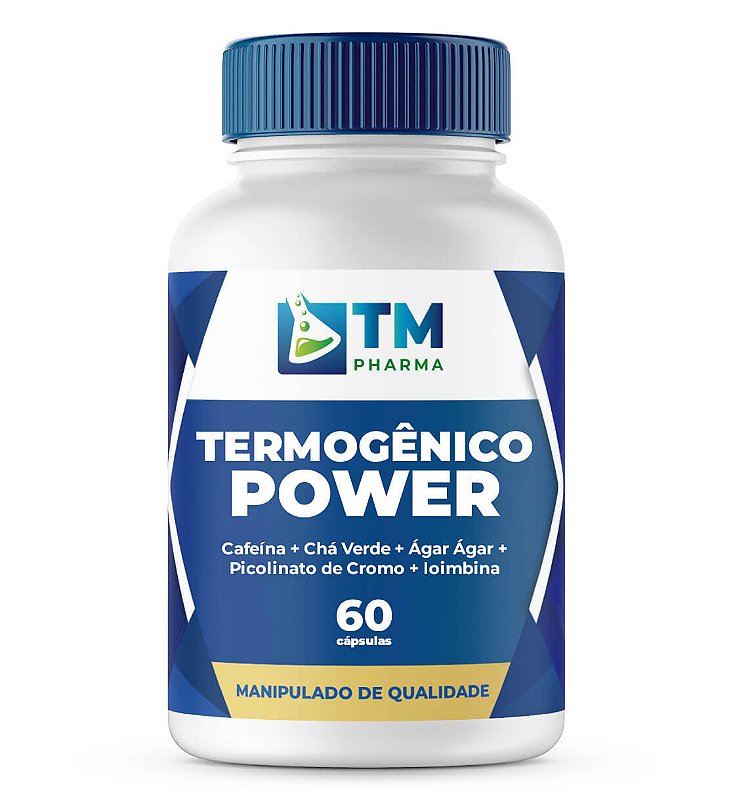 Termogênico Power TM Pharma - Ativador Metabólico - TM Pharma ...