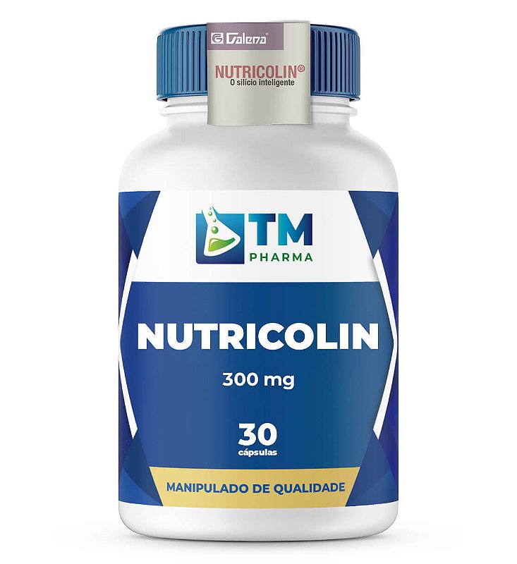 Nutricolin 300mg 30 Cápsulas – Beleza de Dentro para Fora - TM Pharma ...