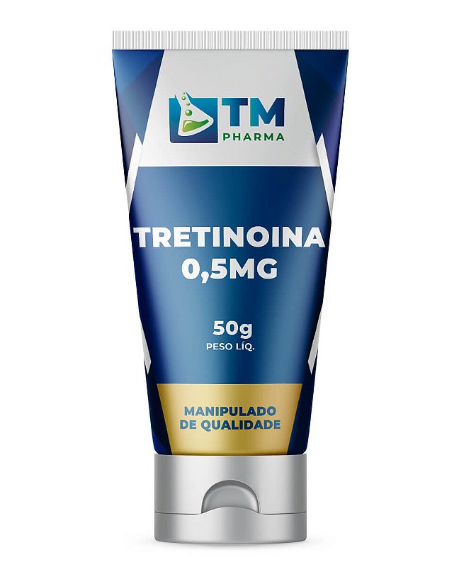 Tretinoína 0,5mg 50G- Tratamento Avançado para a Pele - TM Pharma ...